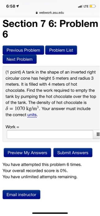Solved 6:581 LTE a webwork.asu.edu (1 point) A circular | Chegg.com