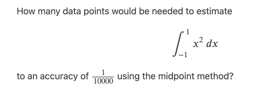 Solved How many data points would be needed to estimate | Chegg.com