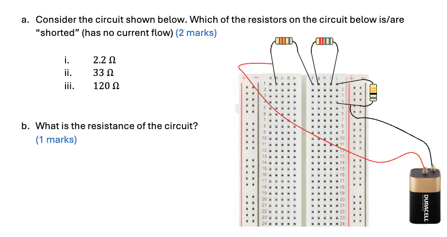 Solved Consider the circuit in Question #3a. ﻿Consider the | Chegg.com