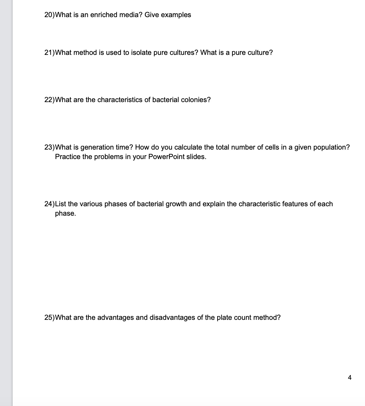 20)What is an enriched media? Give examples 21)What | Chegg.com