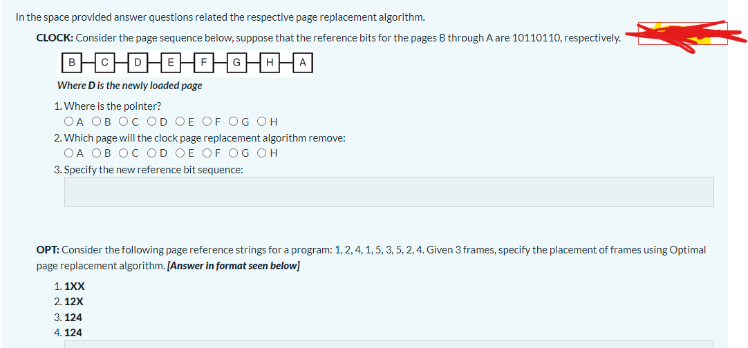 Solved In the space provided answer questions related the | Chegg.com