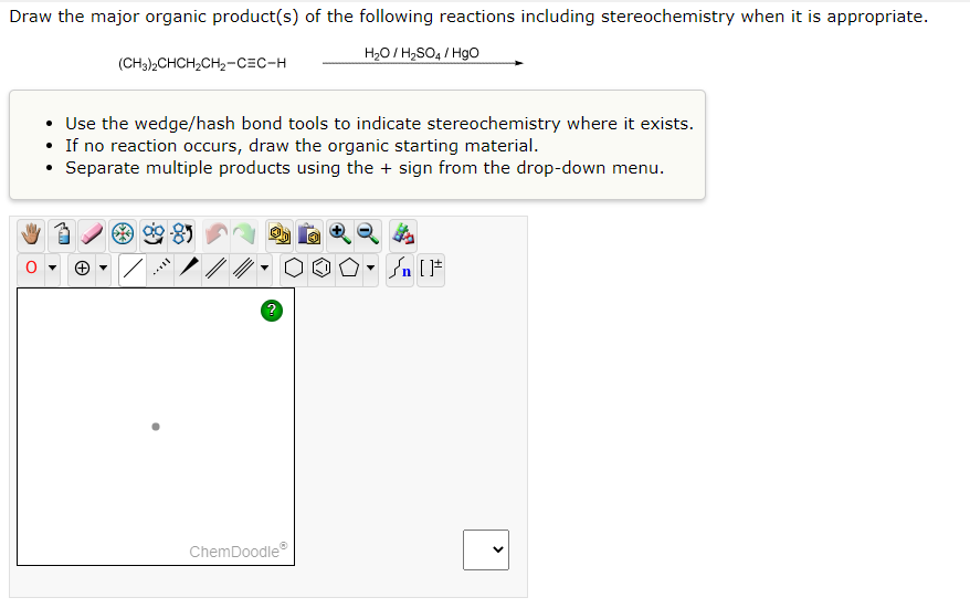 Solved - Use the wedge/hash bond tools to indicate | Chegg.com