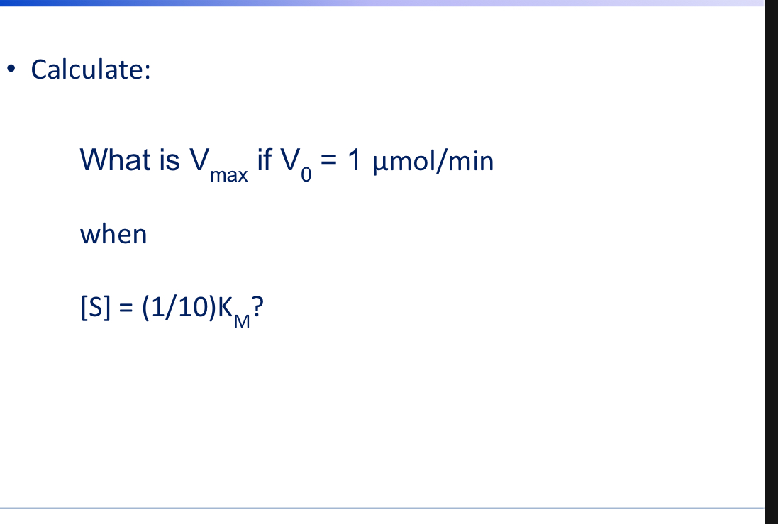 Solved Calculate:What is Vmax ﻿if | Chegg.com