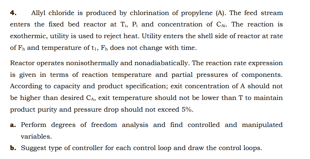 Solved Lecture: Process control on chemical engineering, | Chegg.com
