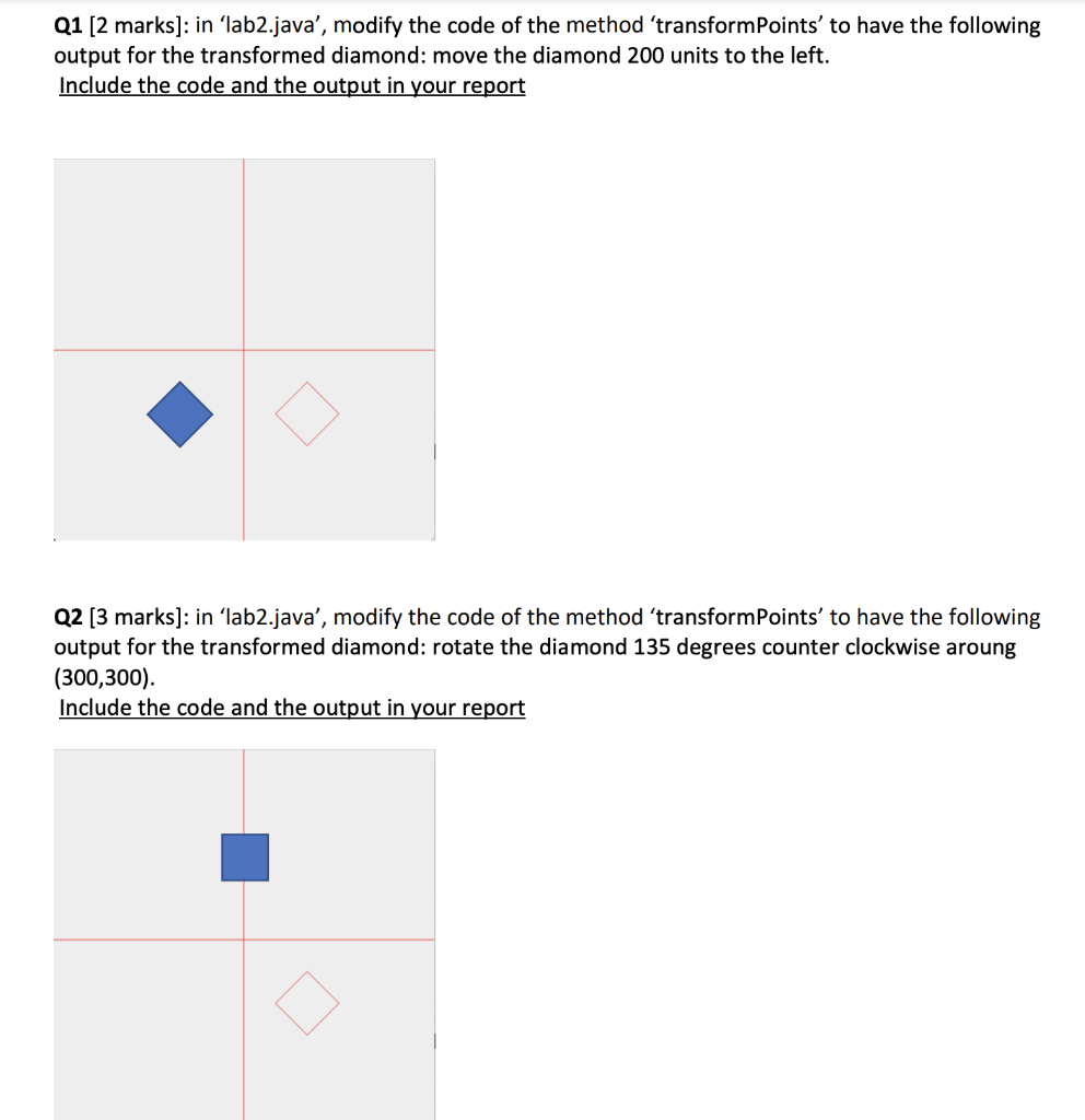 efore: -Run and check the output of the 'lab2.java' | Chegg.com