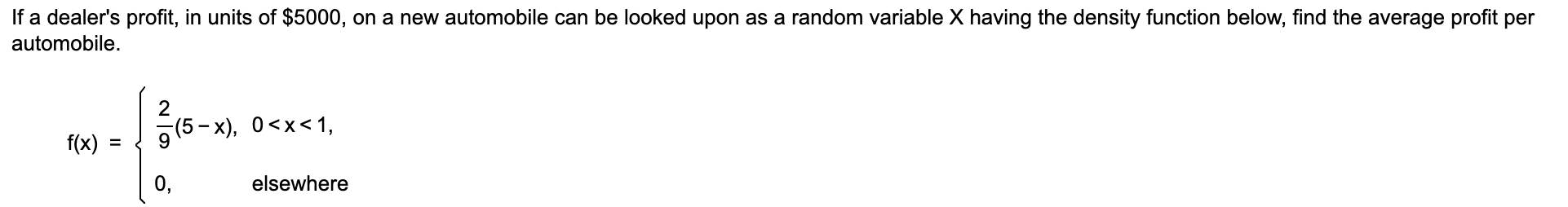 Solved Answer must be given in dollar units to then closest | Chegg.com