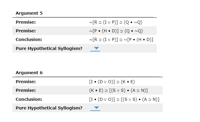 Solved Argument 1 NZD NR NF NR Premise: Premise: Conclusion: | Chegg.com
