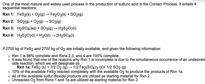 Solved One of the most mature and widely used process in the | Chegg.com