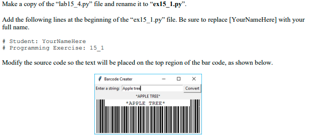 Referenced Code: #### import libraries from tkinter | Chegg.com