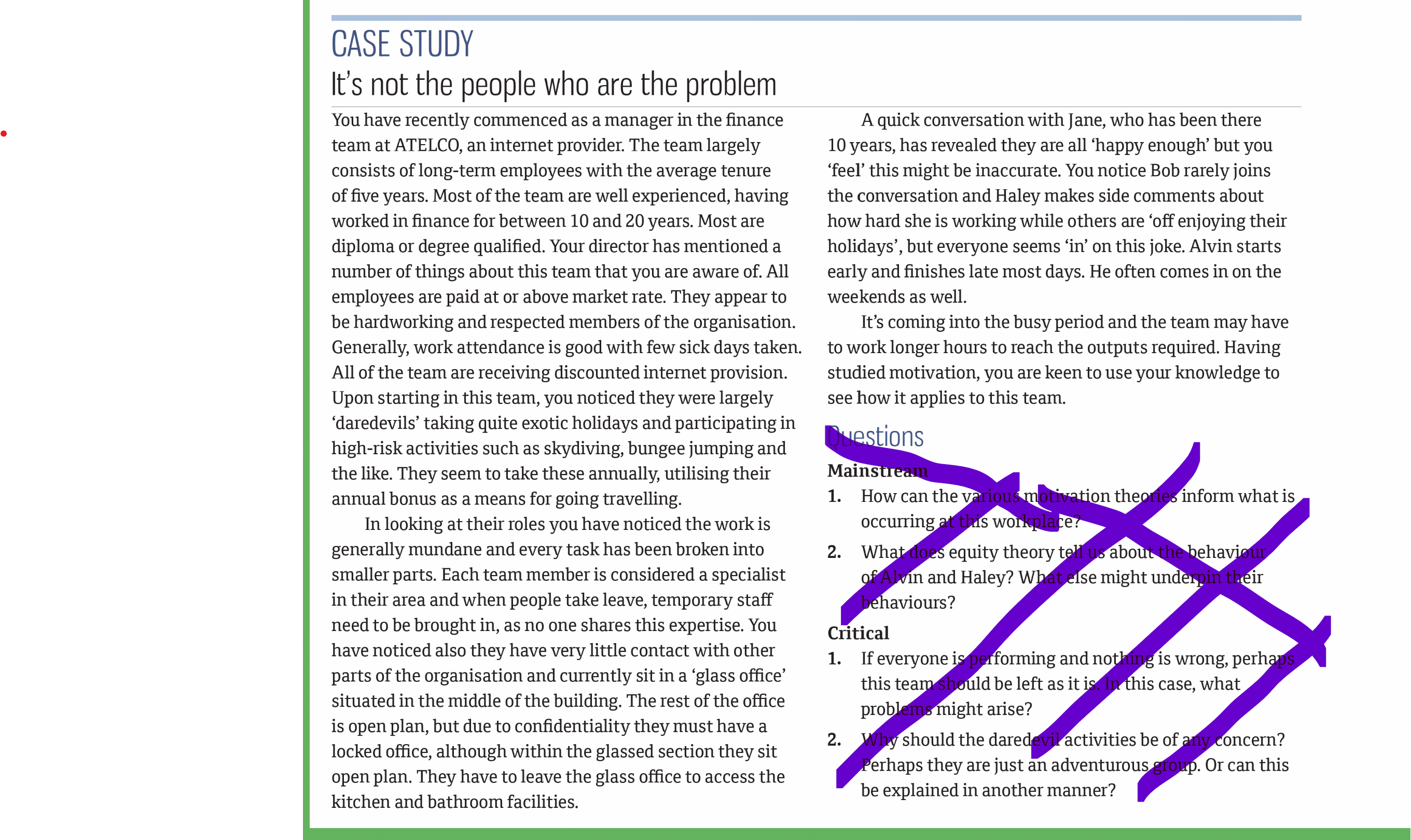 Solved after reading the case study, need to anwser these | Chegg.com