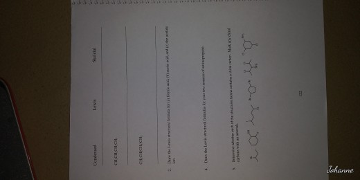 Solved ORGANIC MODELS NAME ORGANIC MODELS PREEAR DEMO: | Chegg.com