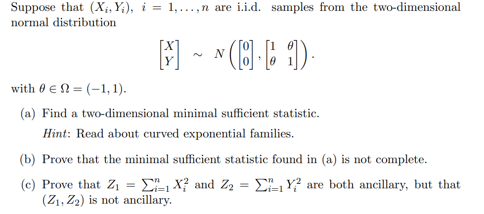Solved Suppose that (Xi,Yi),i=1,…,n are i.i.d. samples from | Chegg.com