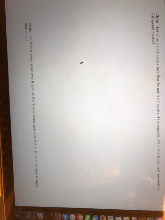 Solved MATH 265 BASIC LINEAR ALGEBRA PRACTICE M1 ID: PG. 8 | Chegg.com