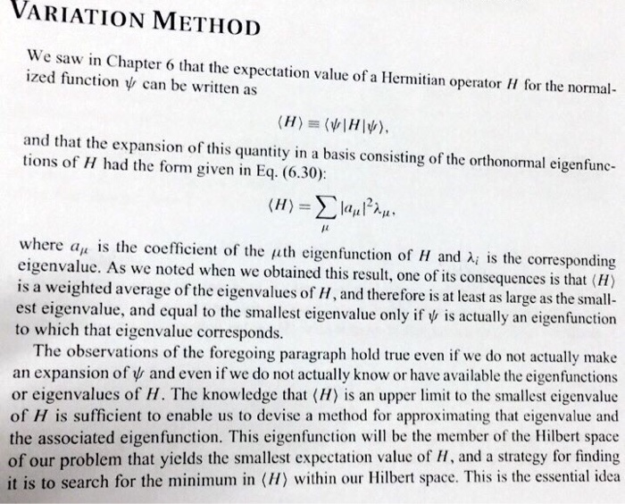 Solved Homework 4: The variation method is a very powerful | Chegg.com