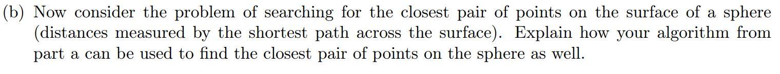 Solved 2. In class, we considered a divide and conquer | Chegg.com