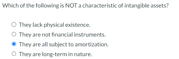 Solved Which of the following is NOT a characteristic of | Chegg.com