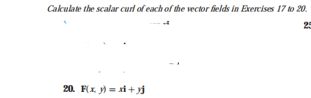 Solved Calculate the scalar curl of each of the vector | Chegg.com