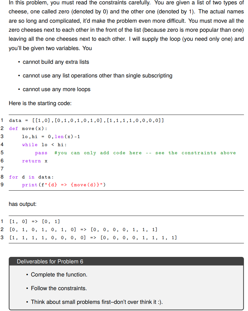 Solved Need help in python. Code prompt and question below. | Chegg.com