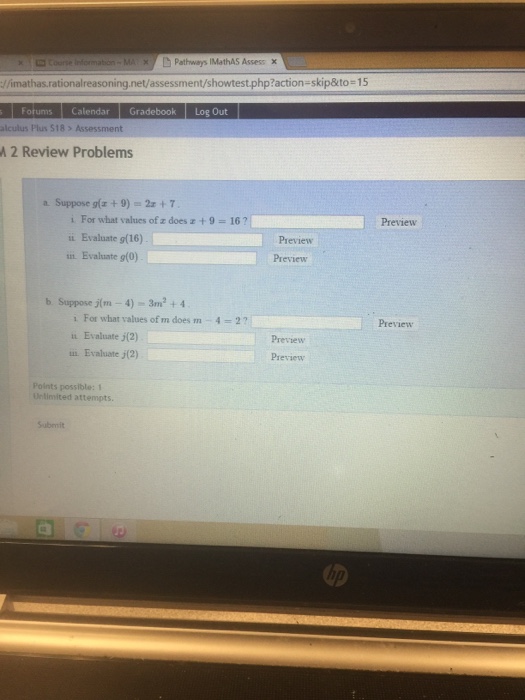Solved MAX Pathways IMathAS Assessx | Chegg.com