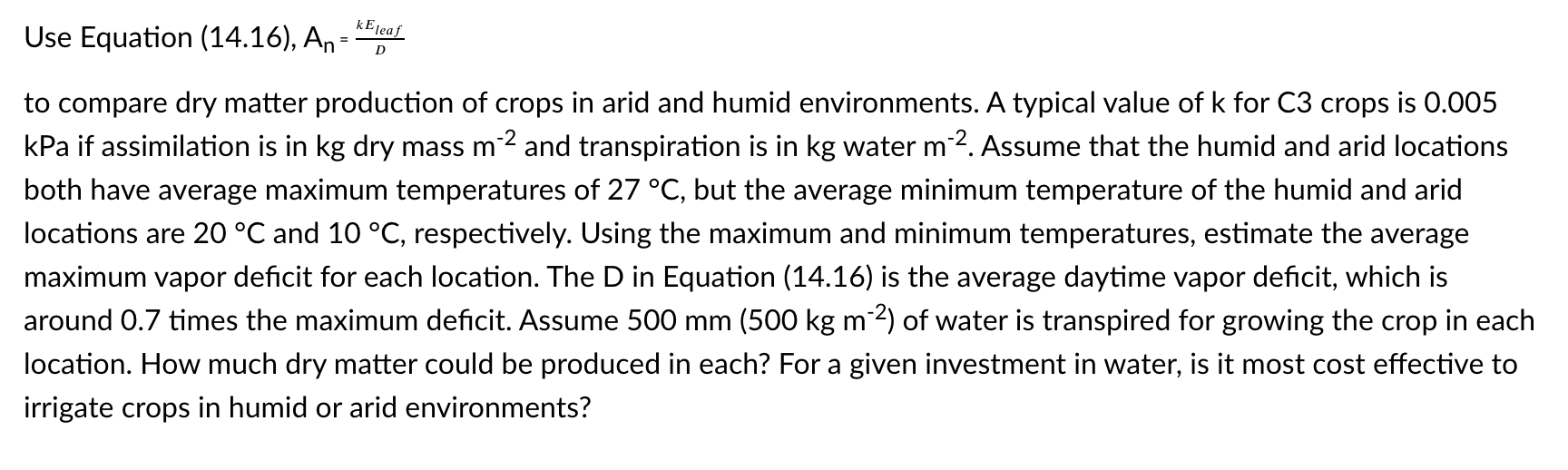Here is a hint below for another equation that should | Chegg.com