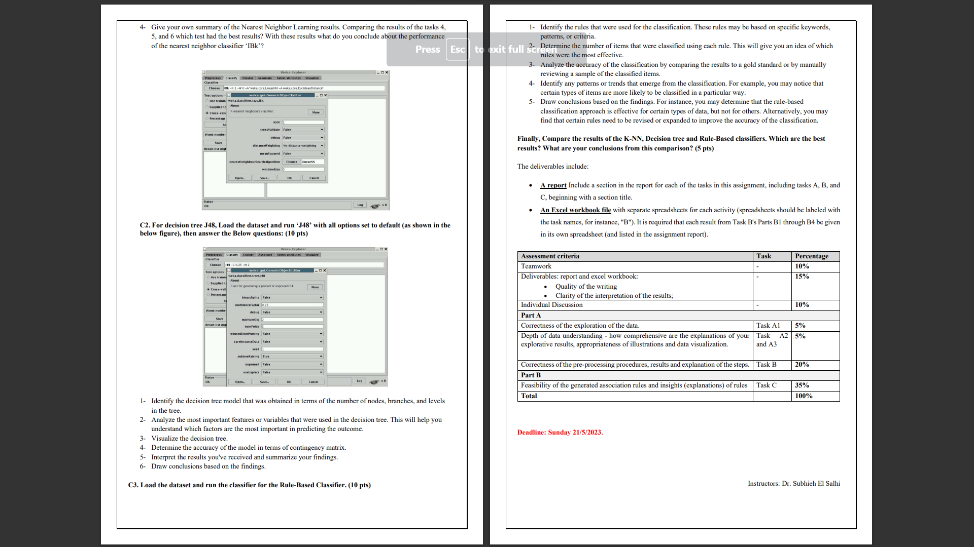 Solved Data Mining Project “Data Exploration and | Chegg.com