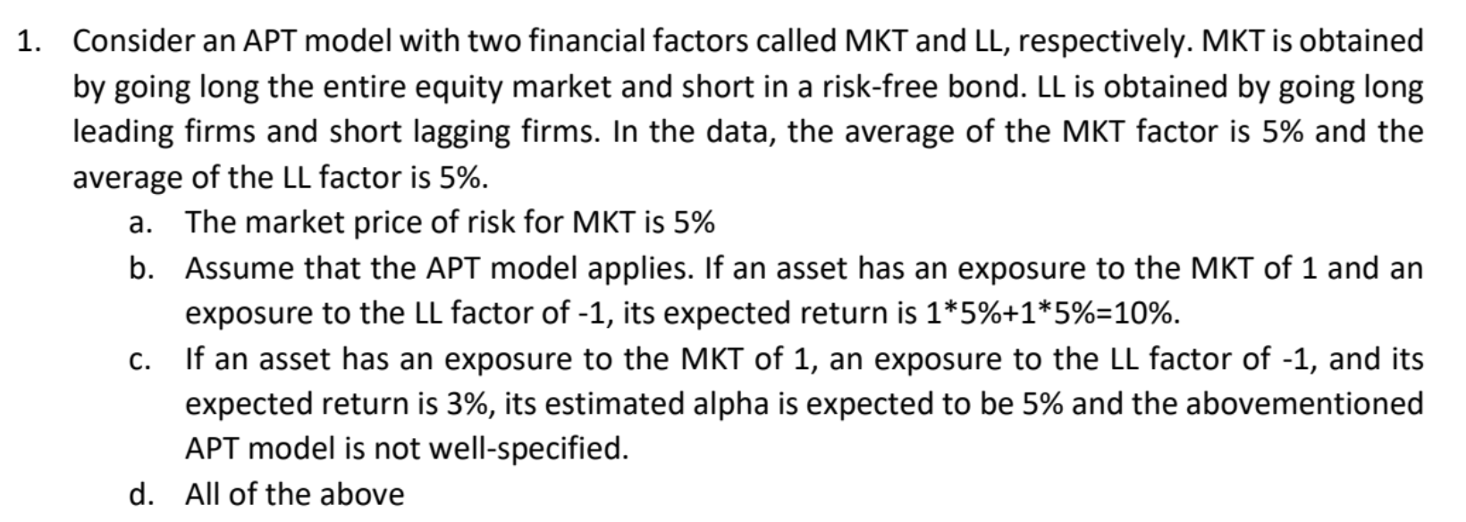 Solved Please explain why the answer is A to this question | Chegg.com