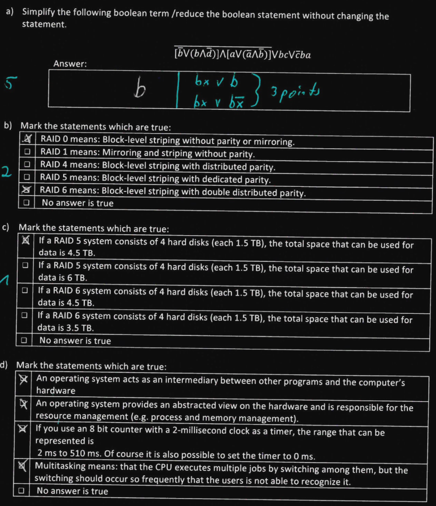 Solved Question 1: (The answers were filled up by my | Chegg.com