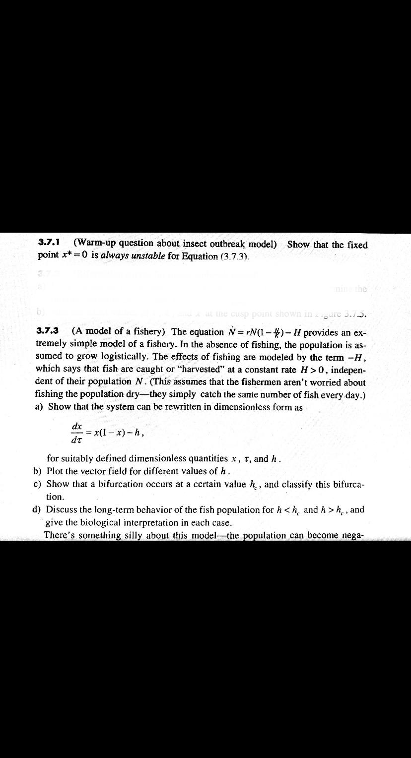 Solved 3.7.1 (Warm-up question about insect outbreak model) | Chegg.com
