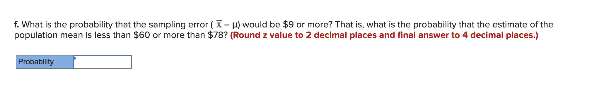 Solved Exercise 8-15 (Algo) (LO8-5) A normal population has | Chegg.com