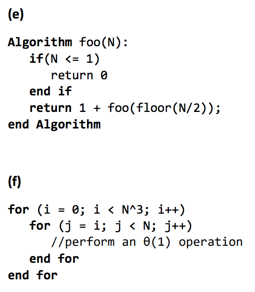 Solved (d) A = an integer array of size N i = 0 j = N - 1 | Chegg.com