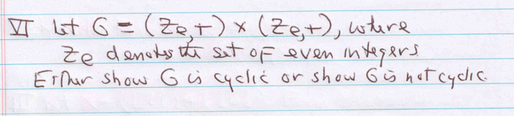 Solved I Lt 6 = ( Zet) x (Ze,+), where Ze denotes the set of | Chegg.com