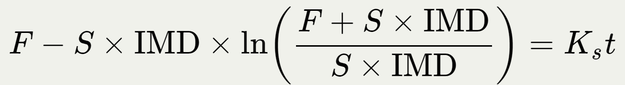 Solved Derive the equation: (IMD is one variable) | Chegg.com