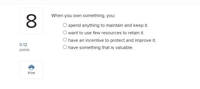 Solved Property owned by individuals is called (Click to | Chegg.com