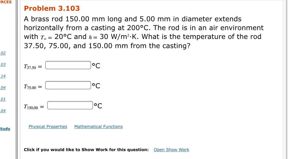 Solved RCES Problem 3.103 A brass rod 150.00 mm long and | Chegg.com