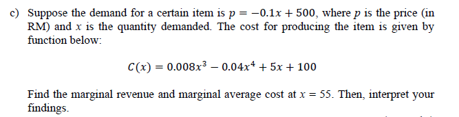 Solved Sub: managerial mathematics please answer them and | Chegg.com