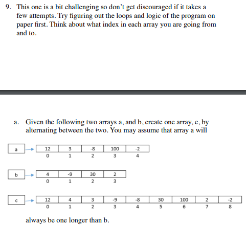 Solved 9. This one is a bit challenging so don't get | Chegg.com