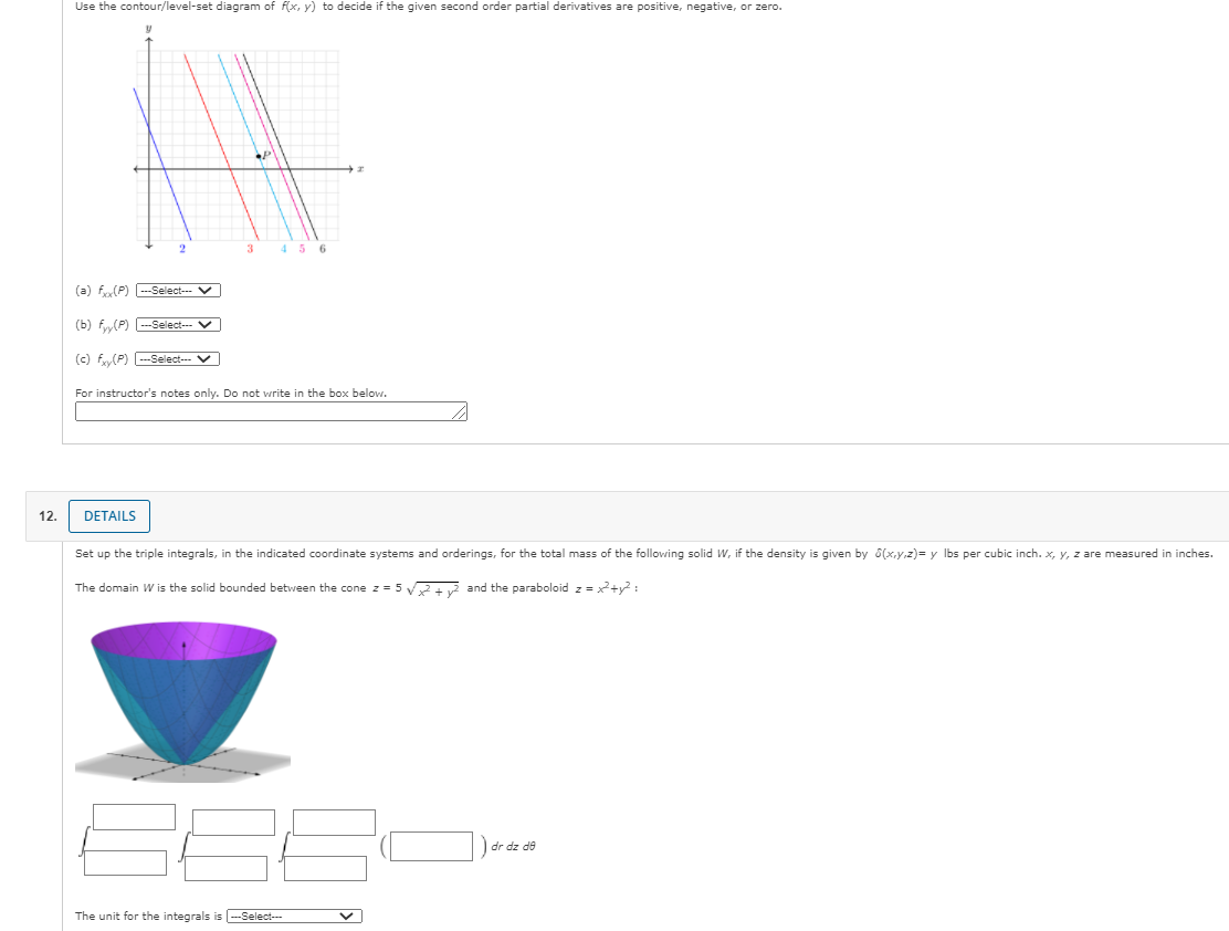 Solved Use the contour/level-set diagram of f(x,y) to decide | Chegg.com