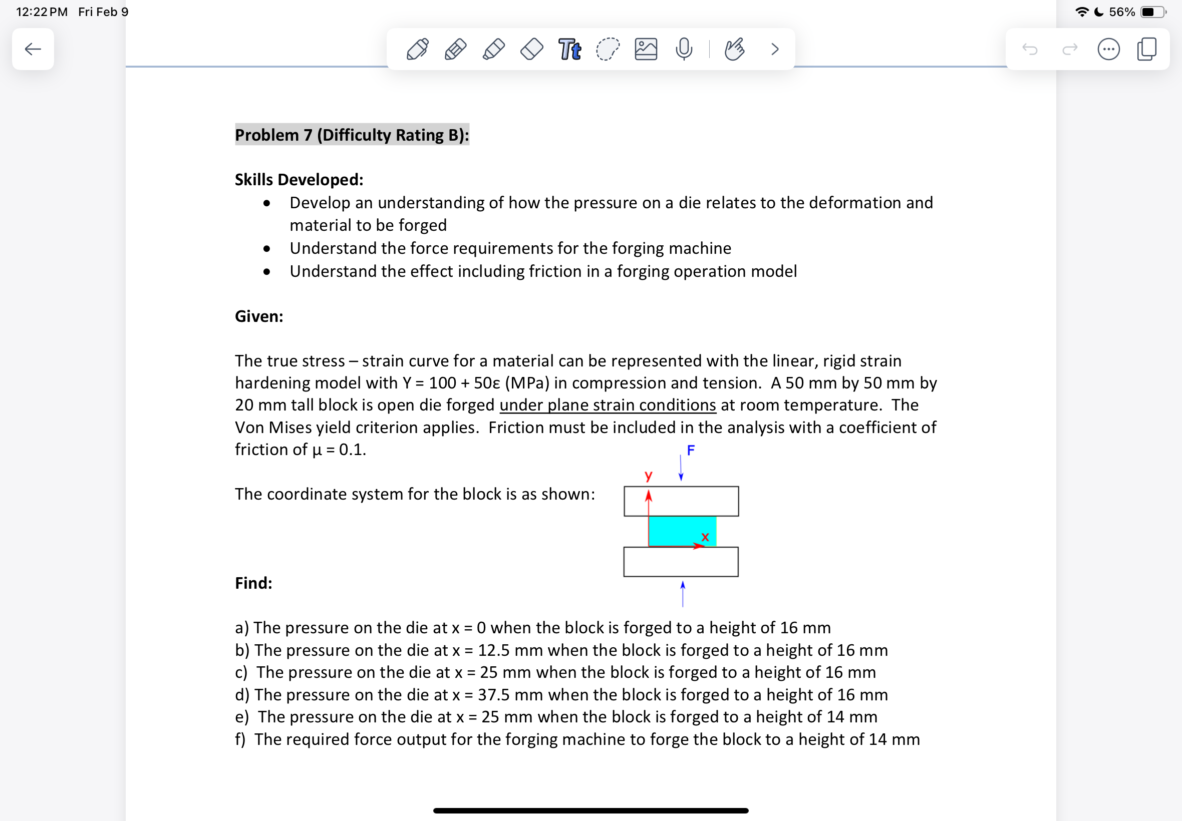 Problem 7 (Difficulty Rating B):Skills | Chegg.com