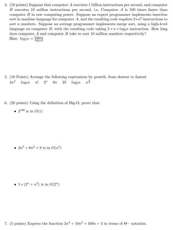 Solved 1 10 Points Draw A Diagram Showing The Structure