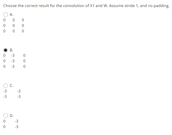 We are going to consider convolution with image | Chegg.com