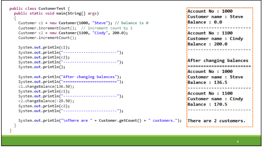 Solved Programming 2. Write a Customer class based on UML | Chegg.com