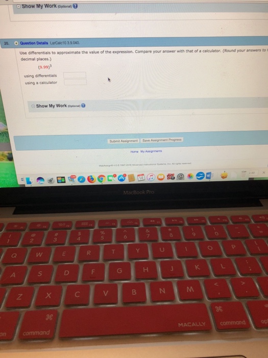 Solved Show My Work (optional) 120, (. Question Details | Chegg.com