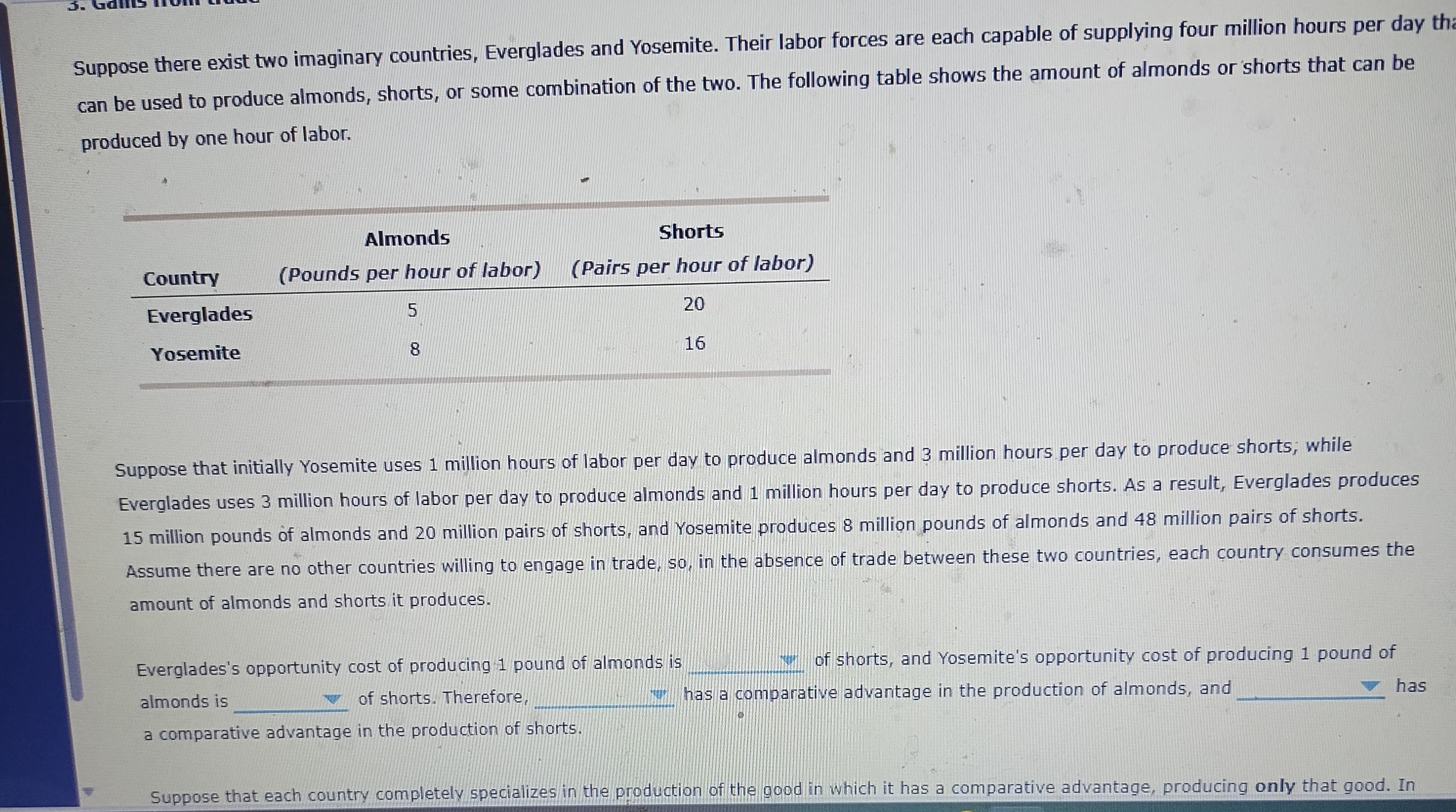 Solved Suppose there exist two imaginary countries, | Chegg.com