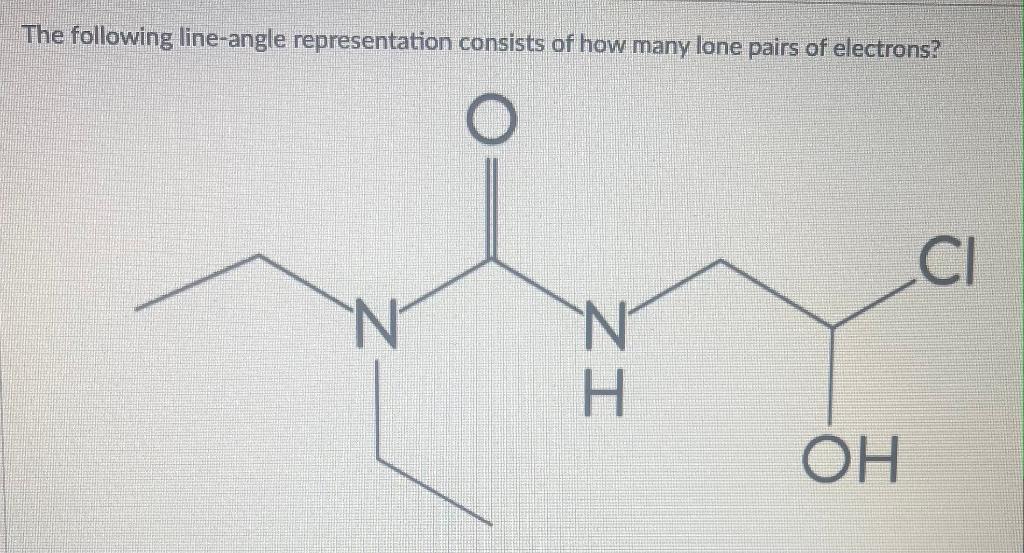 Solved The following line-angle representation consists of | Chegg.com