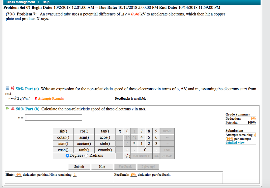 Solved Class Management I Help Problem Set 07 Begin Date: | Chegg.com