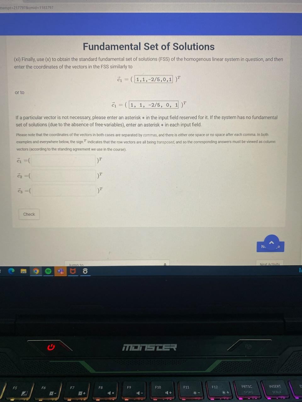 Solved (Homogeneous Linear Systems). In this problem you | Chegg.com