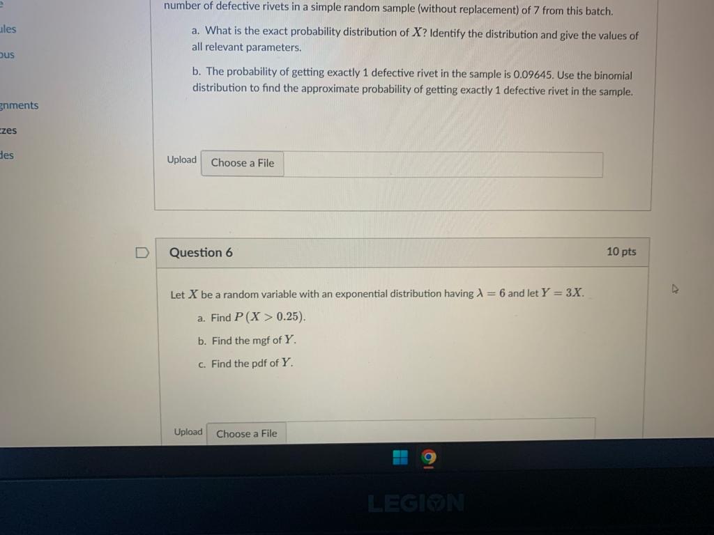 Solved number of defective rivets in a simple random sample | Chegg.com