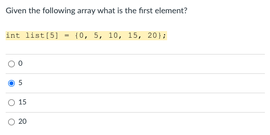 Solved Given the following code fragment, what is the final | Chegg.com