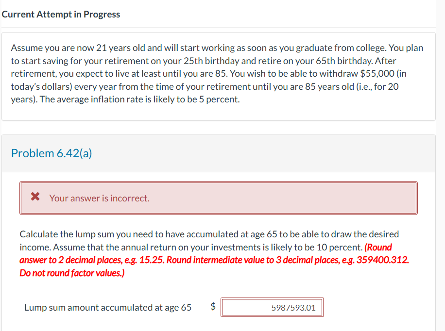 Solved Assume you are now 21 ﻿years old and will start | Chegg.com