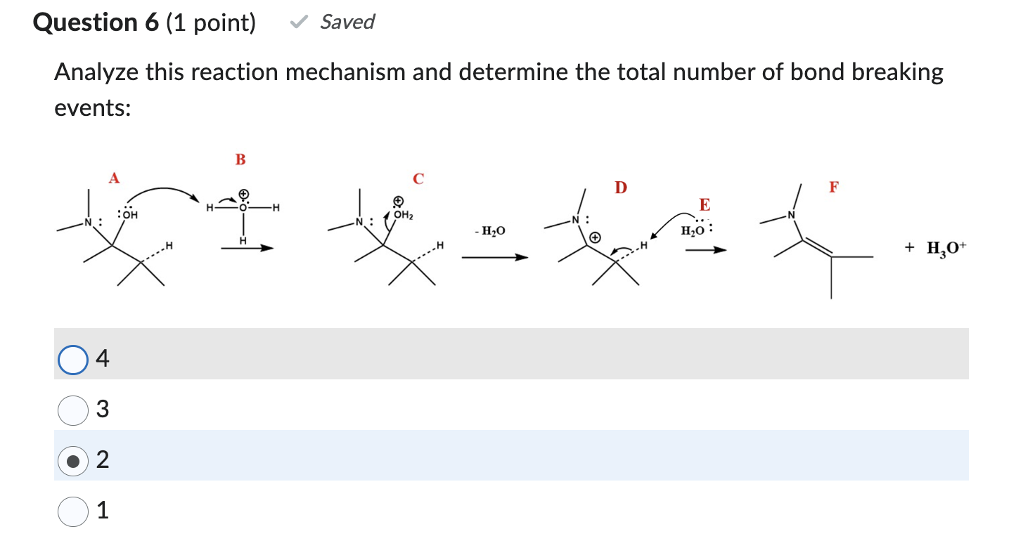 Solved Analyze this reaction mechanism and determine the | Chegg.com